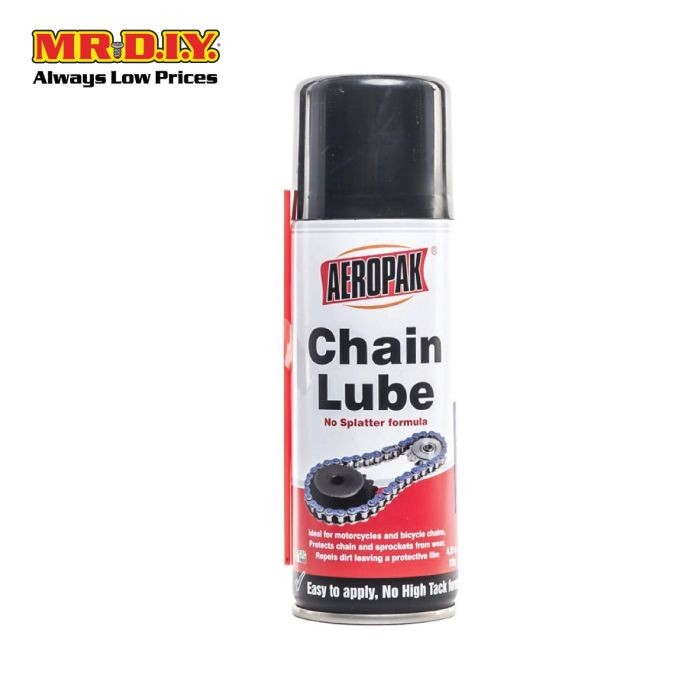 (MR.DIY) AEROPAK Motorcycle Chain Lube (200ml) | Shopee Singapore