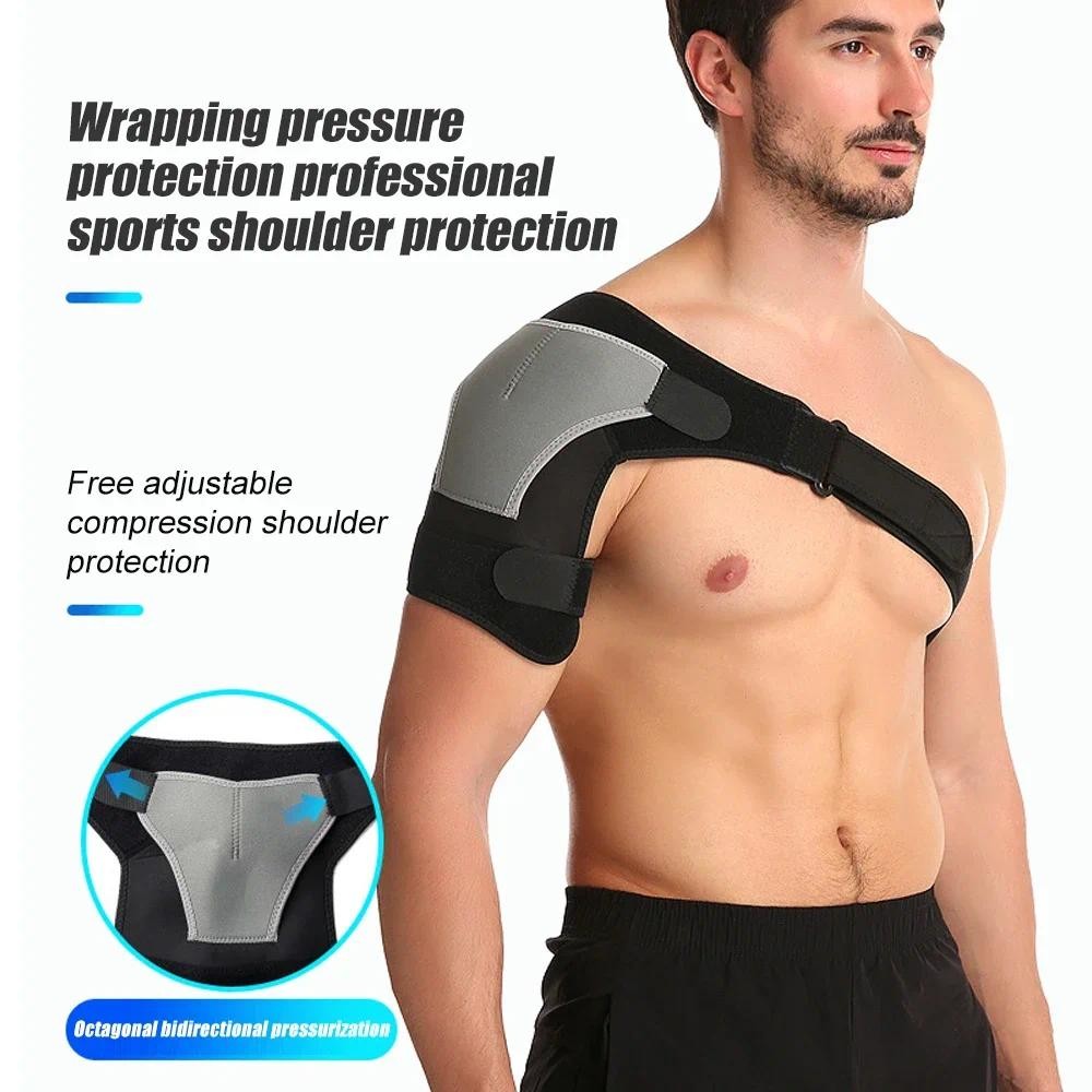 Sports Shoulder Stability Brace with Pressure Pad, for Torn Rotator ...