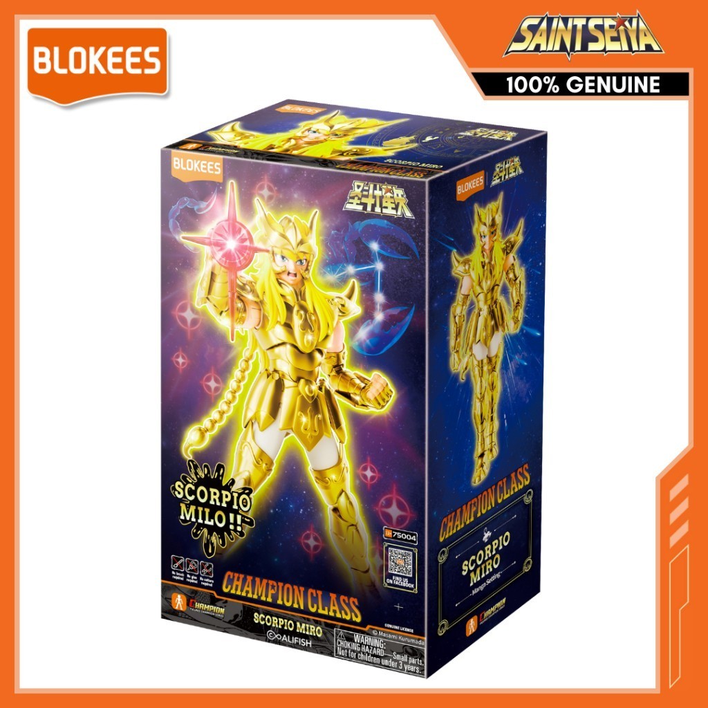 Blokees Saint Seiya - Champion Class 03 Model Kit - Scorio Miro ...
