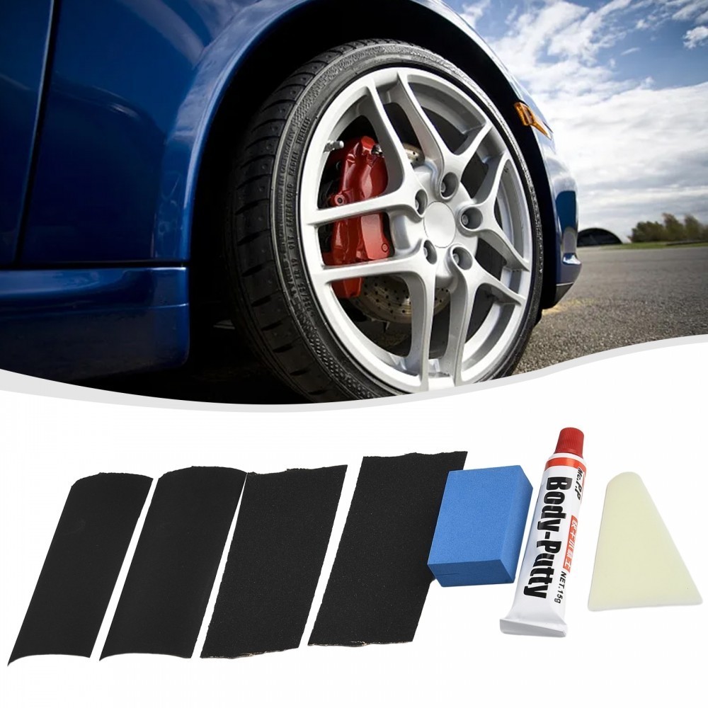 Automotive Paint Repair Kit with Car Body Putty and Scratch Filler ...