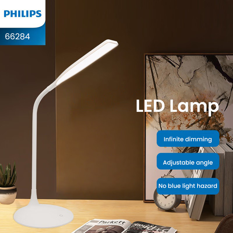 Philips LED Table Lamp Touch Control | Shopee Singapore