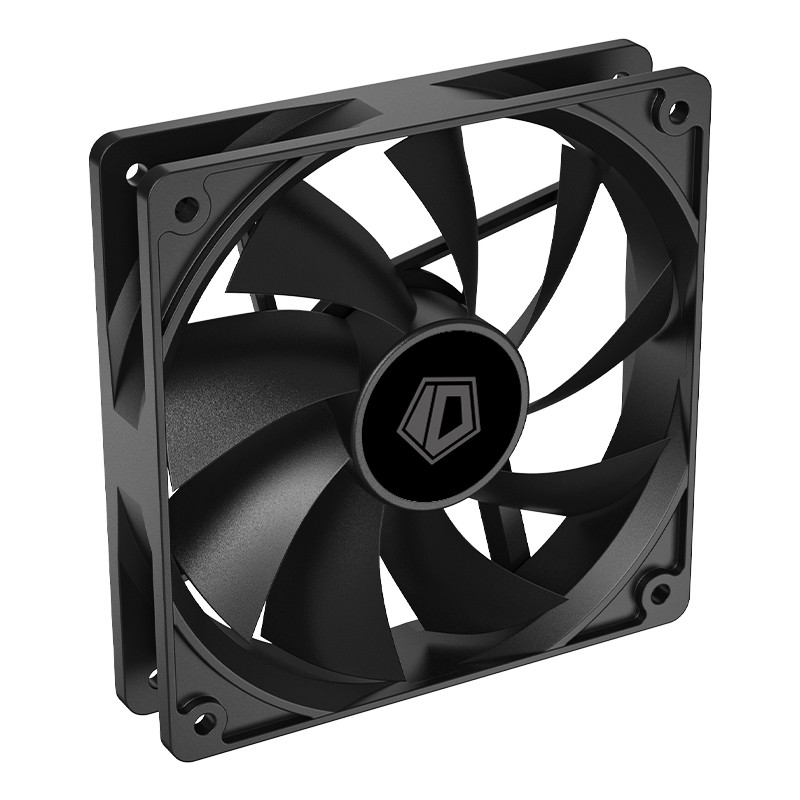 RotatingMoment PC Computer Case Fan PWM 4 Pin Silent 12cm CPU Cooler ...