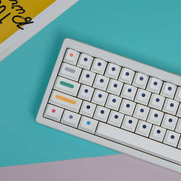 keycaps Polka dot keycaps original height sublimation mechanical ...