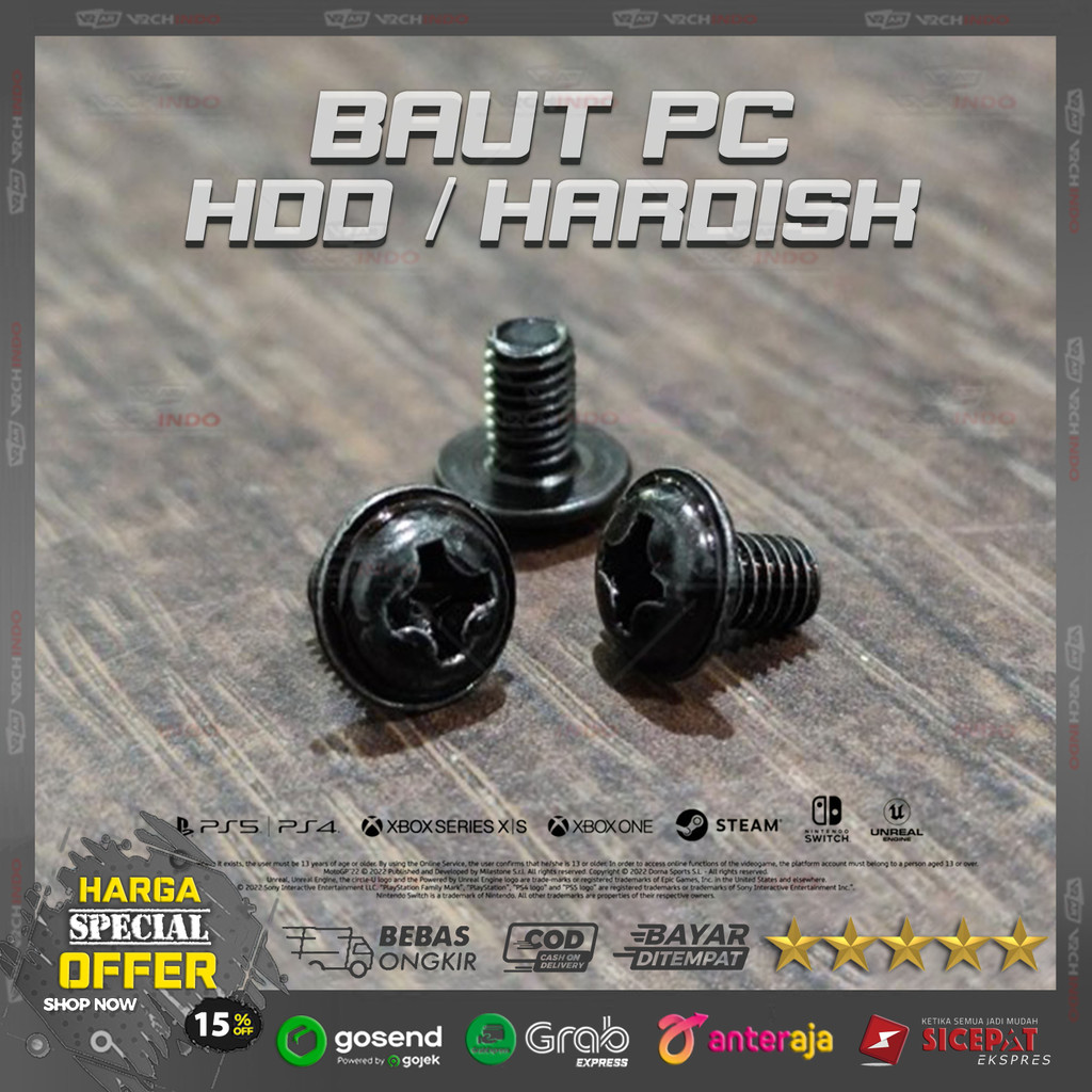 Motherboard Screw Bolts - Mobo Screw to Desktop Computer PC Case ...