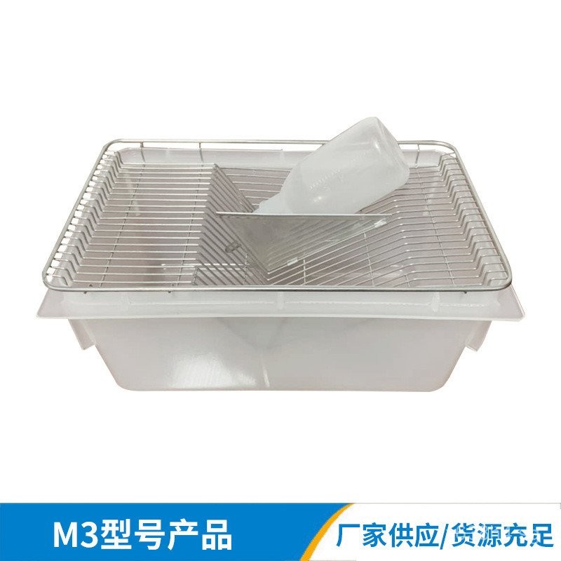 M-3 Laboratory Stainless Steel Rat Cage Breeding Cage Feeding Box ...