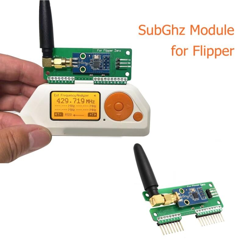CC1101 Module for Flipper Zero 433MHz External SubGhz Module Frequency ...