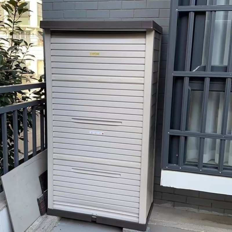 Balcony Cabinet Toolbox Outdoor Garden Storage Cabinet Sunscreen ...
