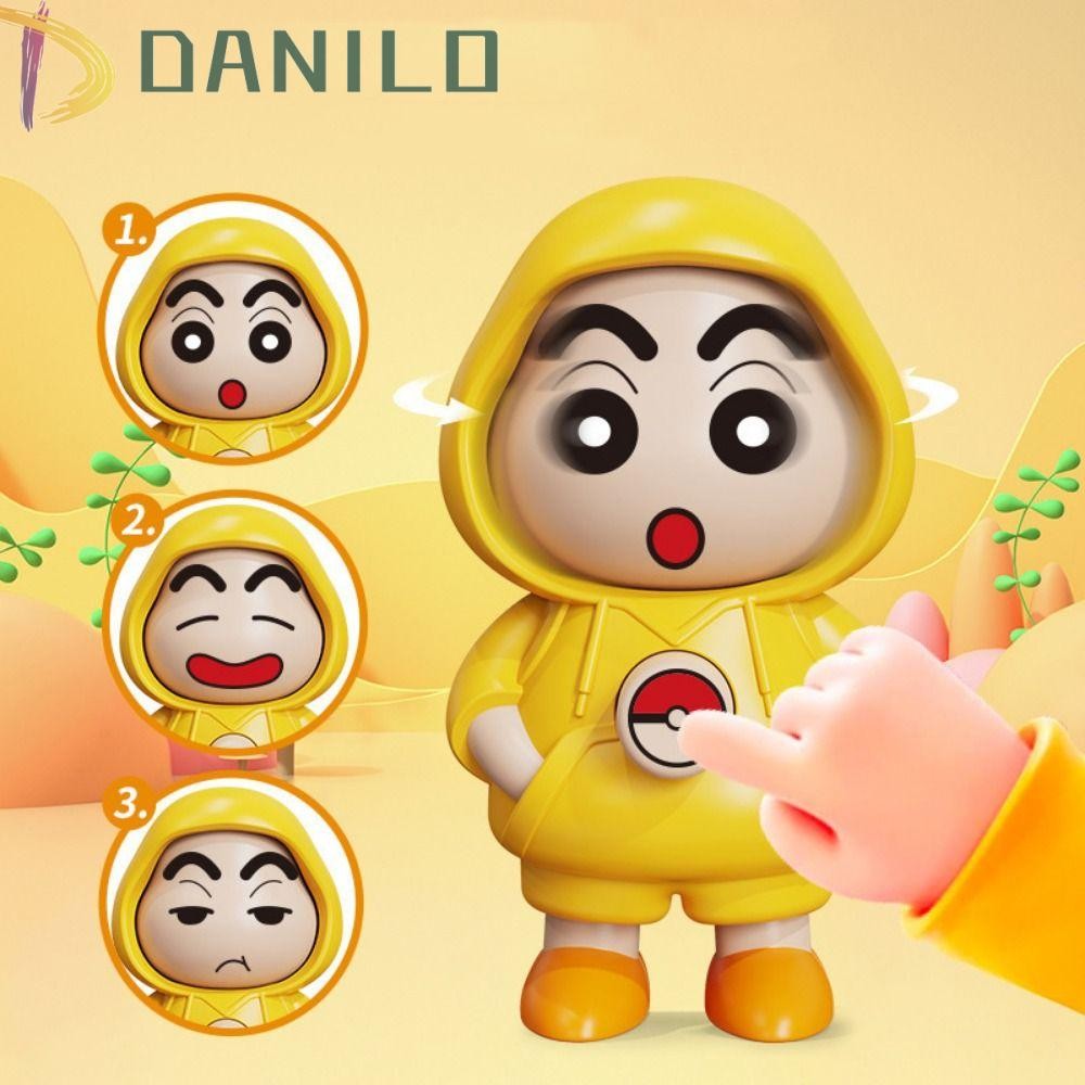 DANILO1 Crayon Shin-chan Face Changing Doll, With Keychain Plastics ...
