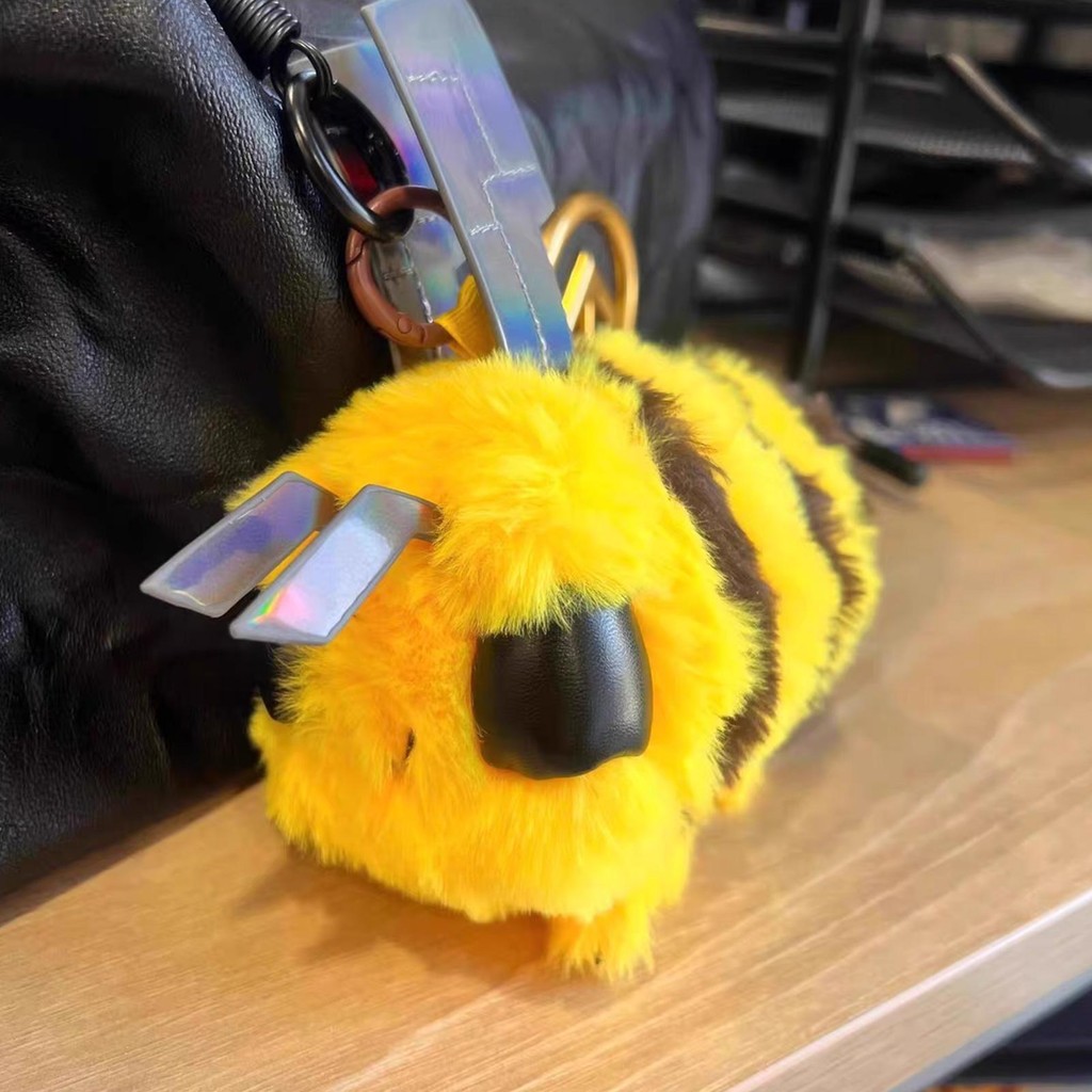 Minecraft Bee Plush Keychain 2025 A Minecraft Movie Peripherals ...