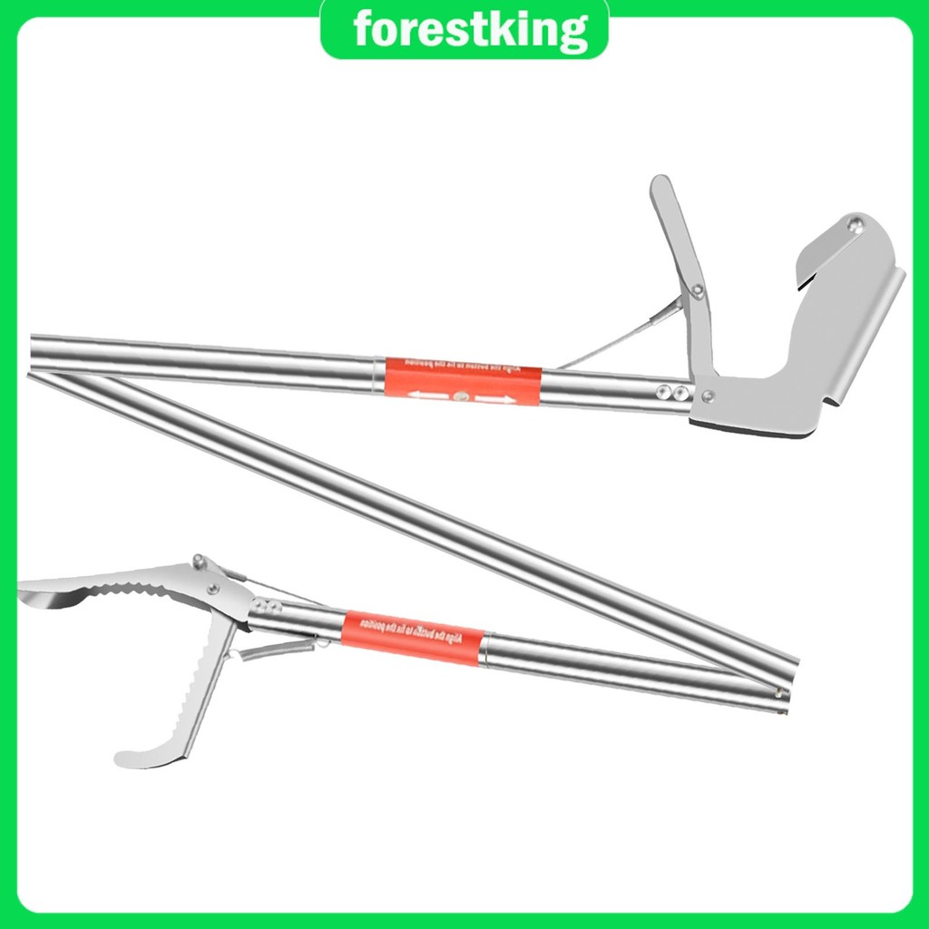 Snake Grabber 50inch Collapsible Snake Catcher Professional Wide Jaw ...