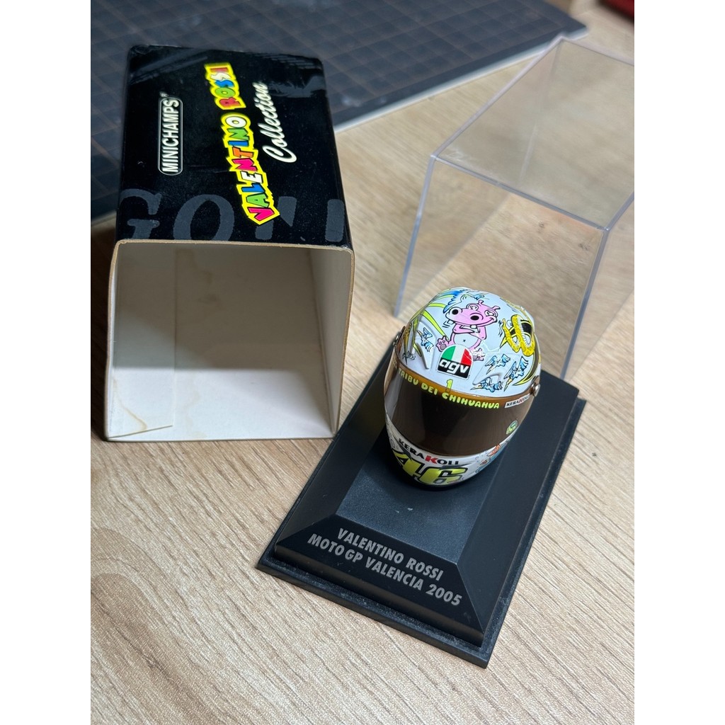 [Ready Stock] ROSSI ROSSI HELMET Model "Zoo" 2005 VALENCIA Mini Cut AGV ...
