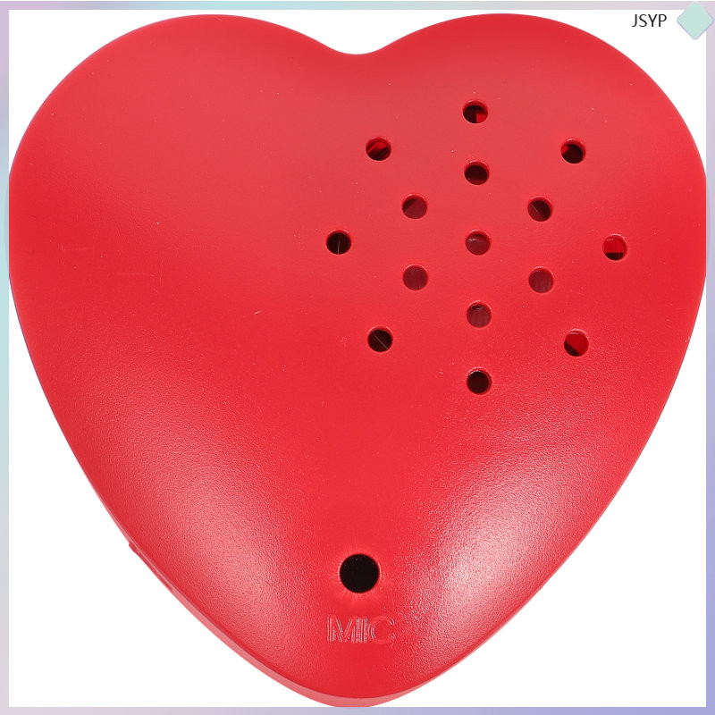 📦 Toy Sound Box Plush Recorder Heart-shaped Tape Plastic Voice ...