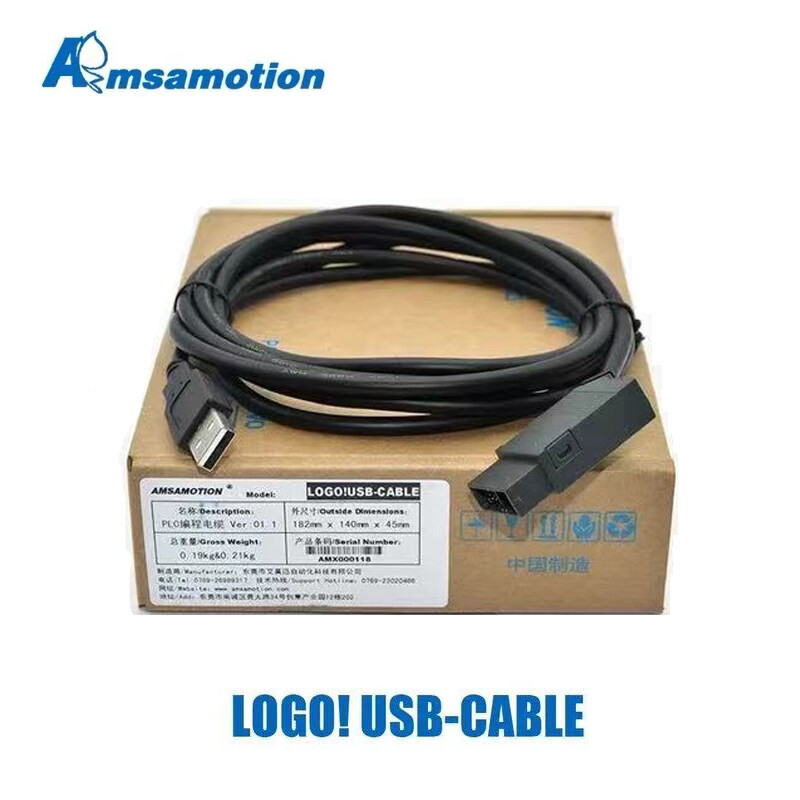USB-LOGO PC-LOGO PLC Cable for Siemens LOGO Series LOGO! Isolated USB ...