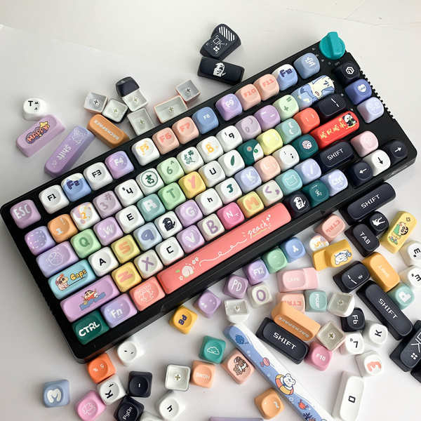 keycaps keycaps custom [TN Exterior House] Moa Height Keycap Set ...