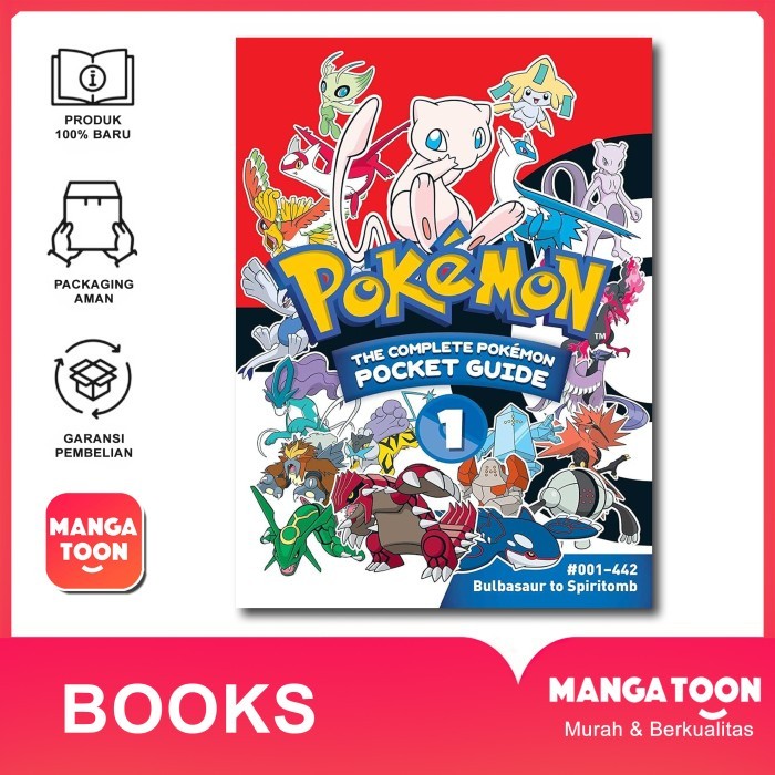 Pokémon - The Complete Pokémon Pocket Guide v01 by Shogakukan | Shopee ...