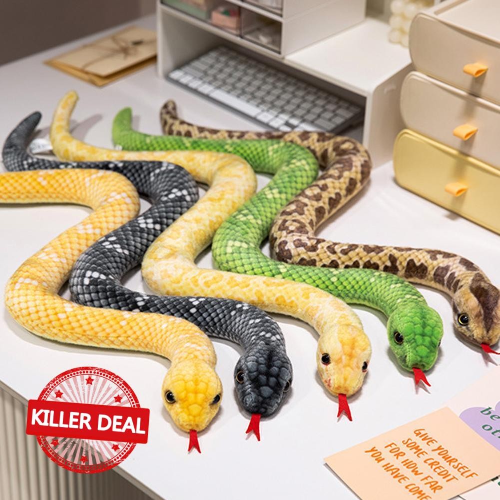 Snake Doll Simulation S Curved Python Water Oyster Small Snake J0 ...