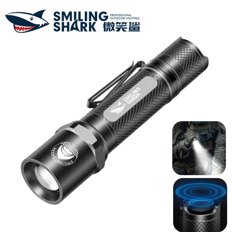Smiling Shark SD7001 Portable Torchlight Led M60 6000LM Ultra Bright ...