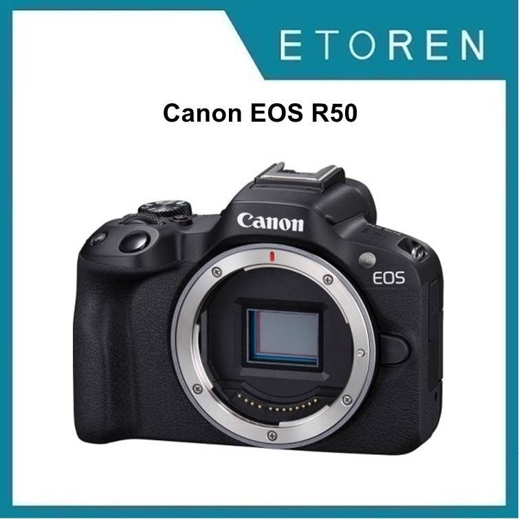 Canon EOS R50 Mirroless Camera (With adapter) | Shopee Singapore