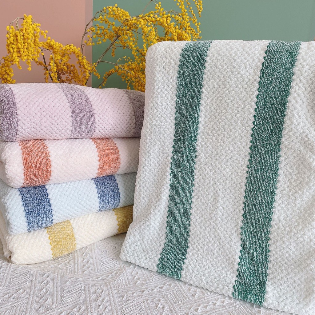 Towel Set Towel Towel Gift Box Souvenir Three-Piece Set Gift Coral ...