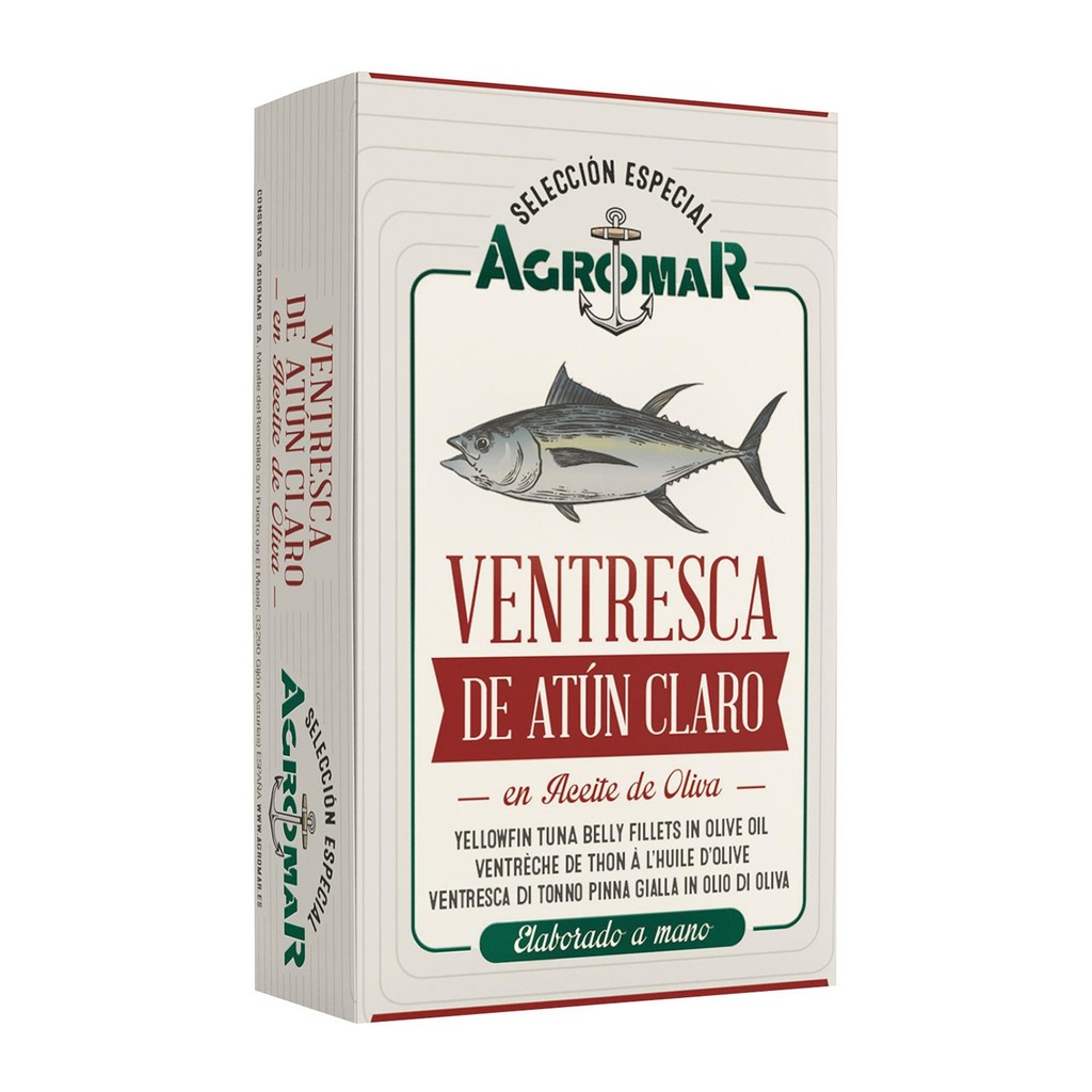 Agromar Yellowfin Tuna Belly In Olive Oil 115g | Shopee Singapore
