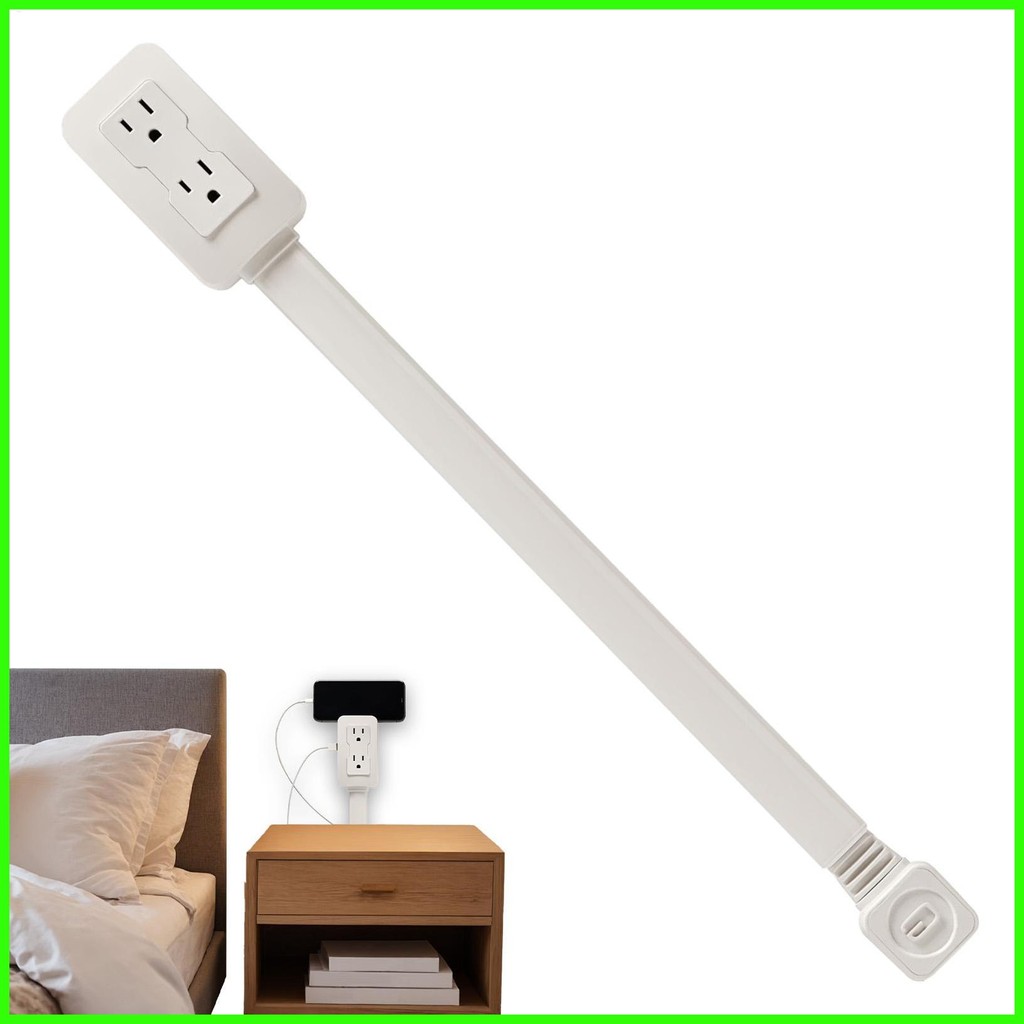 Outlet Plug Extender Adjusted Length Electric Outlet Extender Space ...