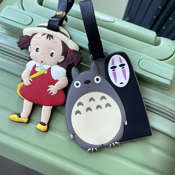 luggage tag Anime Cartoon Spirited Away My Neighbor Totoro Ponyo ...