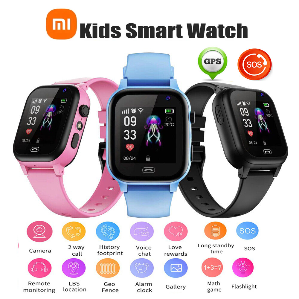 Kids Smartwatch Electronic Watch SOS Wifi GPS Location Video Call ...