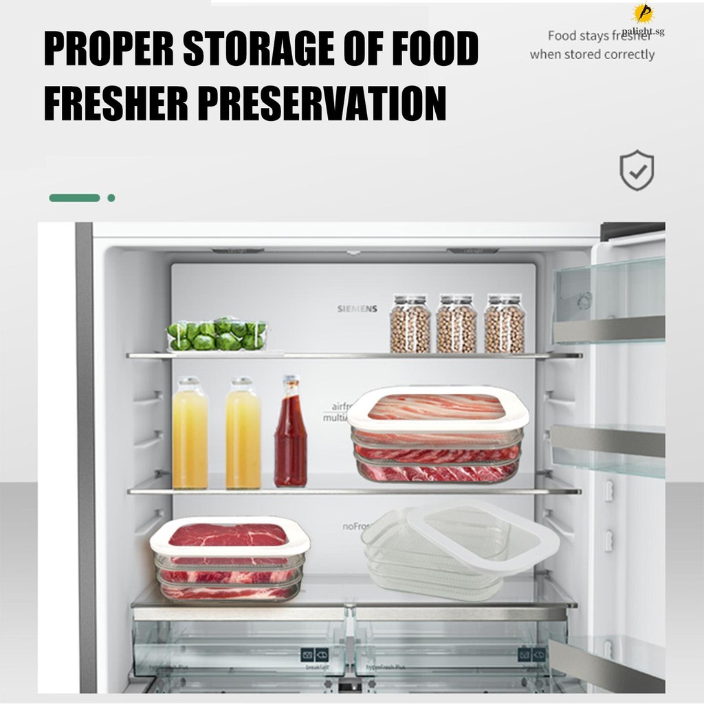 Food Storage Containers with Lids Stylish Design Stackable Food Storage ...