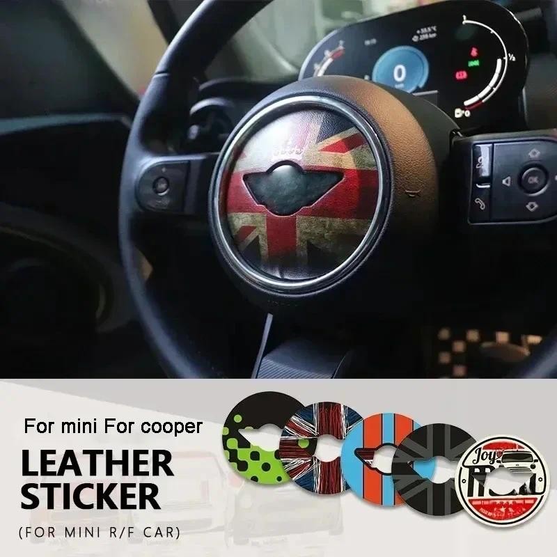 Car Accessories For Mini Cooper Steering Wheel Sticker R50 R52 R53 R55 ...