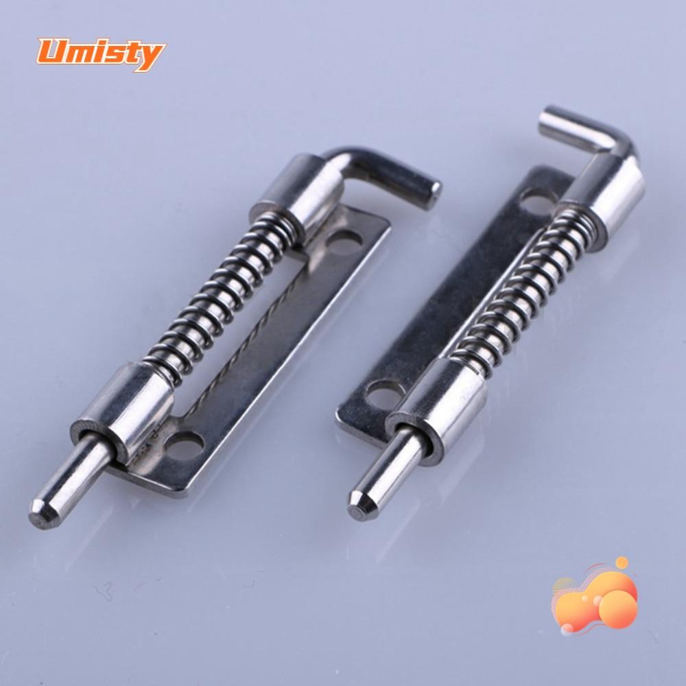 UMISTY Door Latch, Padlock Clasp Catch Lock Spring Loaded Door Lock ...