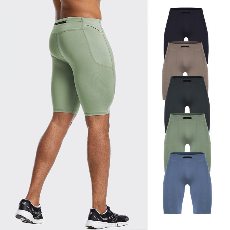 Compression Shorts Men Quick Dry Bodybuilding Tights Shorts Fitness ...