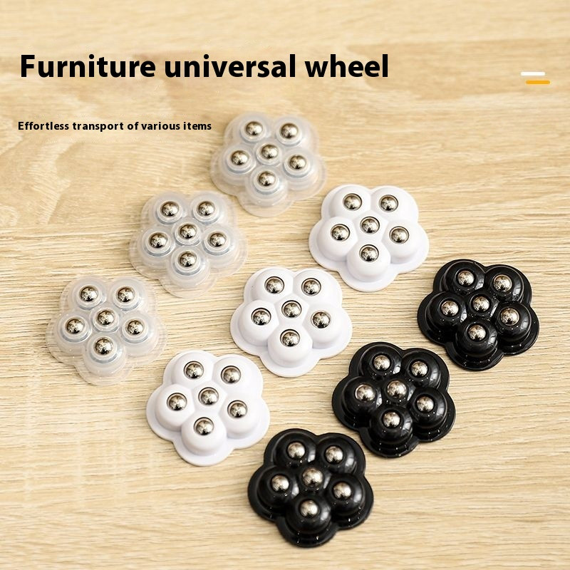 8/16pcs/Set 360° Rotation Self-Adhesive Rollers For Furniture Universal ...