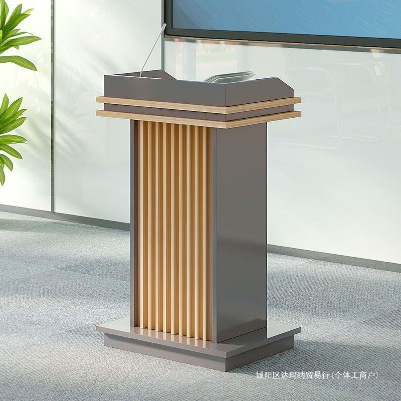 Lecture Podium Speech Platform Reception Desk Speaking Table Chair's ...
