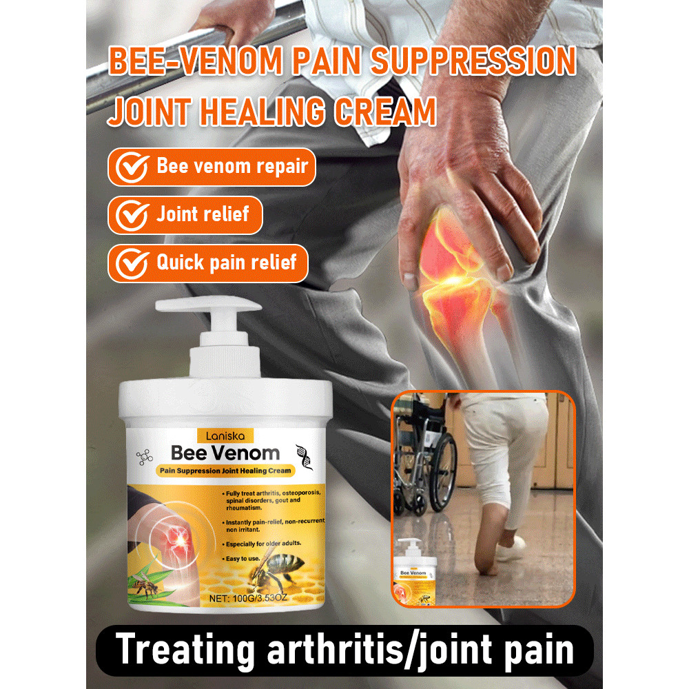 Limited discount🎈【Relieve Wrist and Knee Joint Discomfort】蜂毒关节修护霜 ...