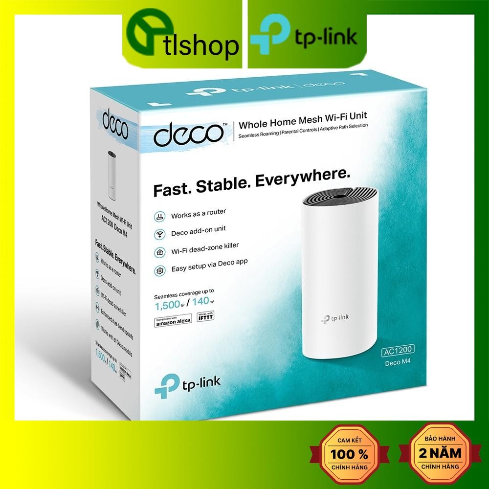 Tp-link Deco M4 1-Pack Mesh MU-MIMO AC1200Mbps wifi transmitter ...