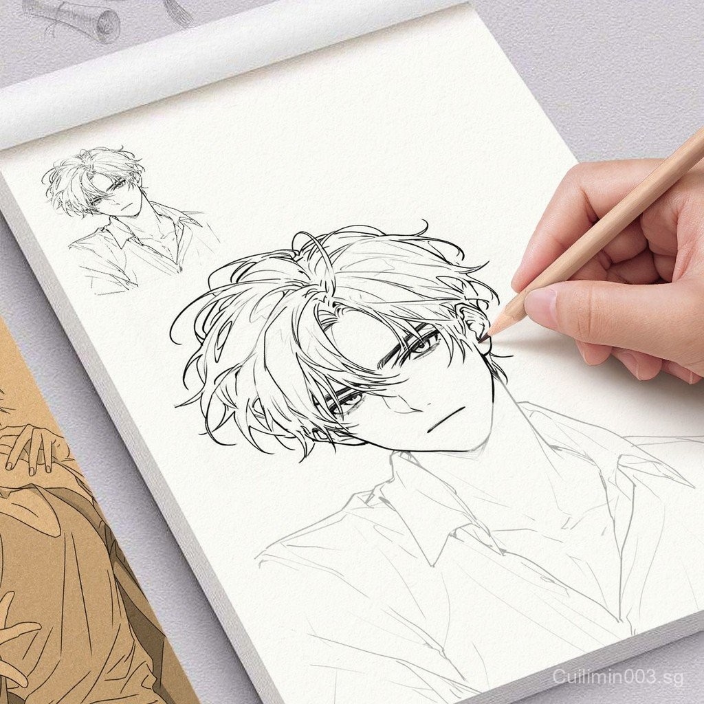 SG Beautiful Boy Manga Basic Tutorial Book for Beginners Hand-drawn ...