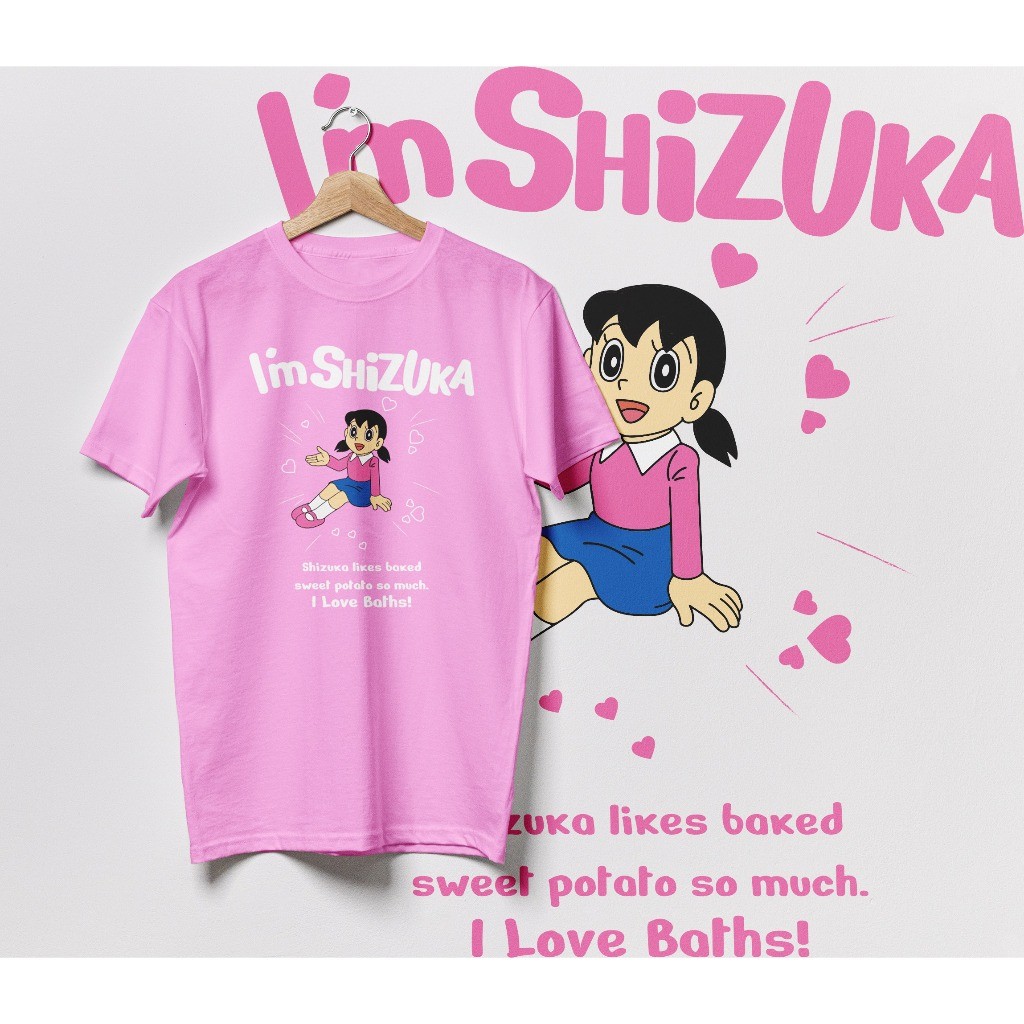 2025 【SHiZUKA】 I am SHiZUKA T-Shirt From Doraemon Cartoon Cute There ...