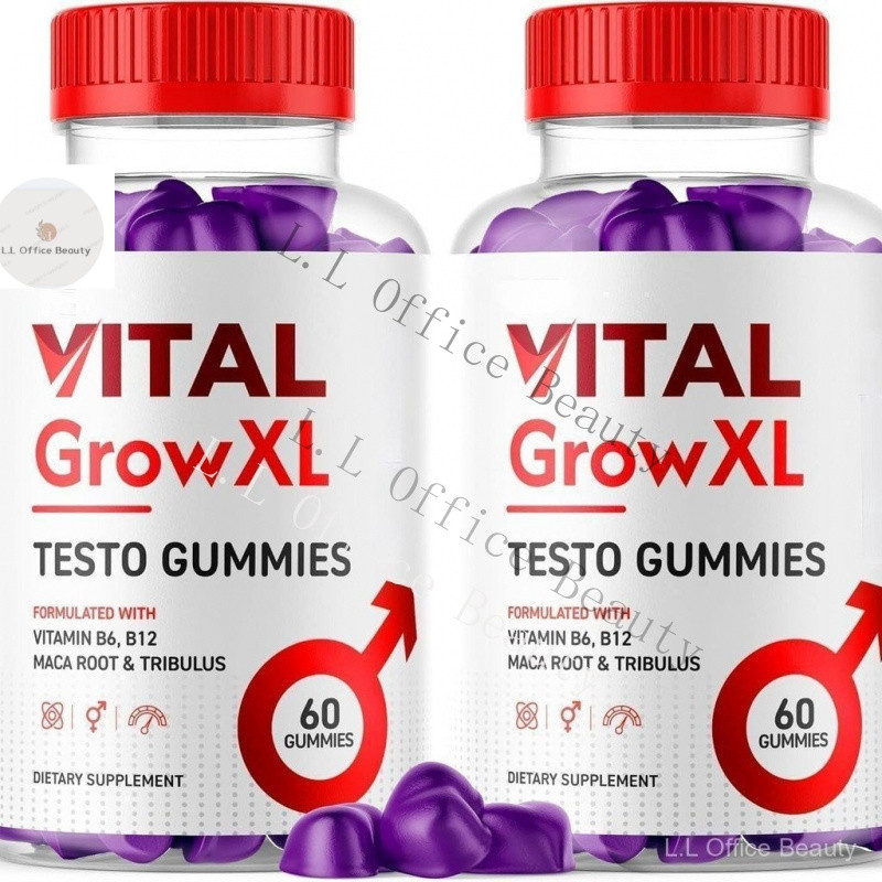 [Buy One Get One Free]2Hot Sale Vital Grow XL Testo Gummies Male Soft ...