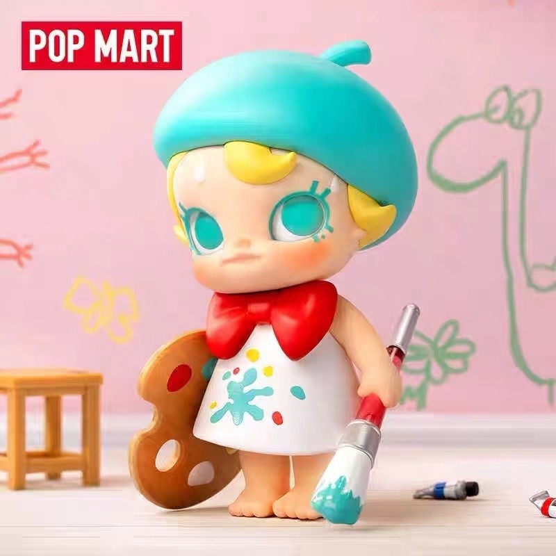 Genuine POPMART POPMART Baby Molly When I Age Three Series Figure ...