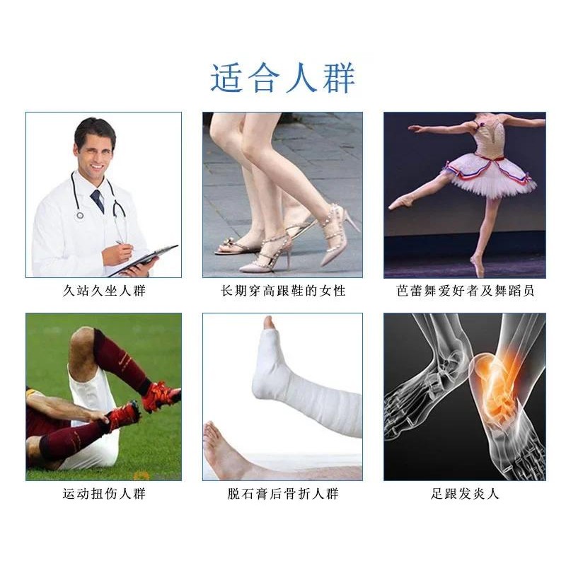 New Foot Drop Splint for Heel Pain Tendinitis Three Fixed Straps ...