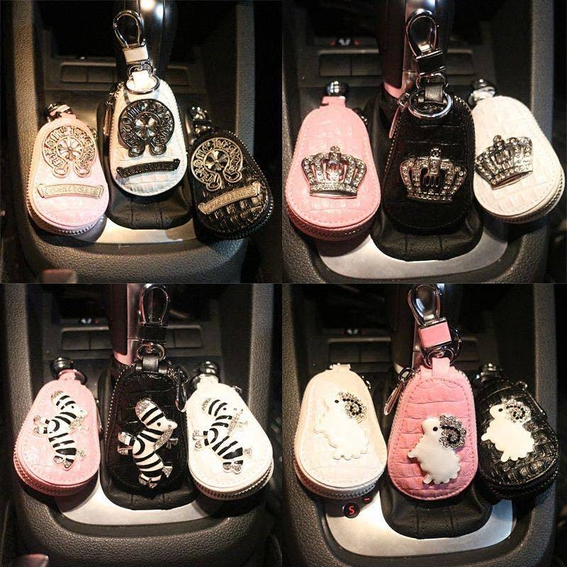 【Ready Stock】 Car Key Case Cute Car Remote Control Cover Car Key Sleeve ...