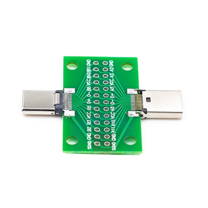 TYPE-C female male test board USB 3.1 with PCB board 24P socket ...