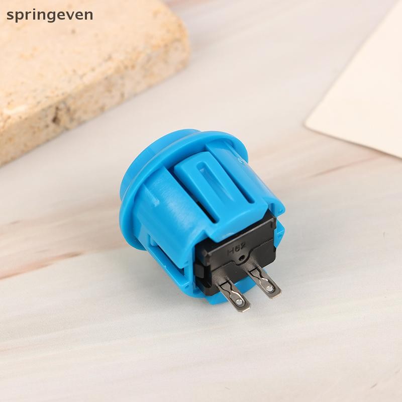 [springeven] 1Pc 24MM Circle Push Button Micro Switch Game Arcade Controller Joystick Console ...