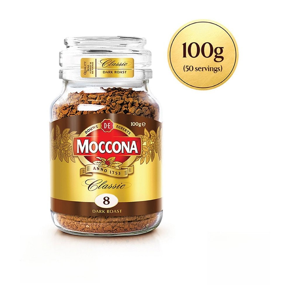 [SG MALL] Moccona Classic Dark Roast Intensity 8 Freeze Dried Instant ...