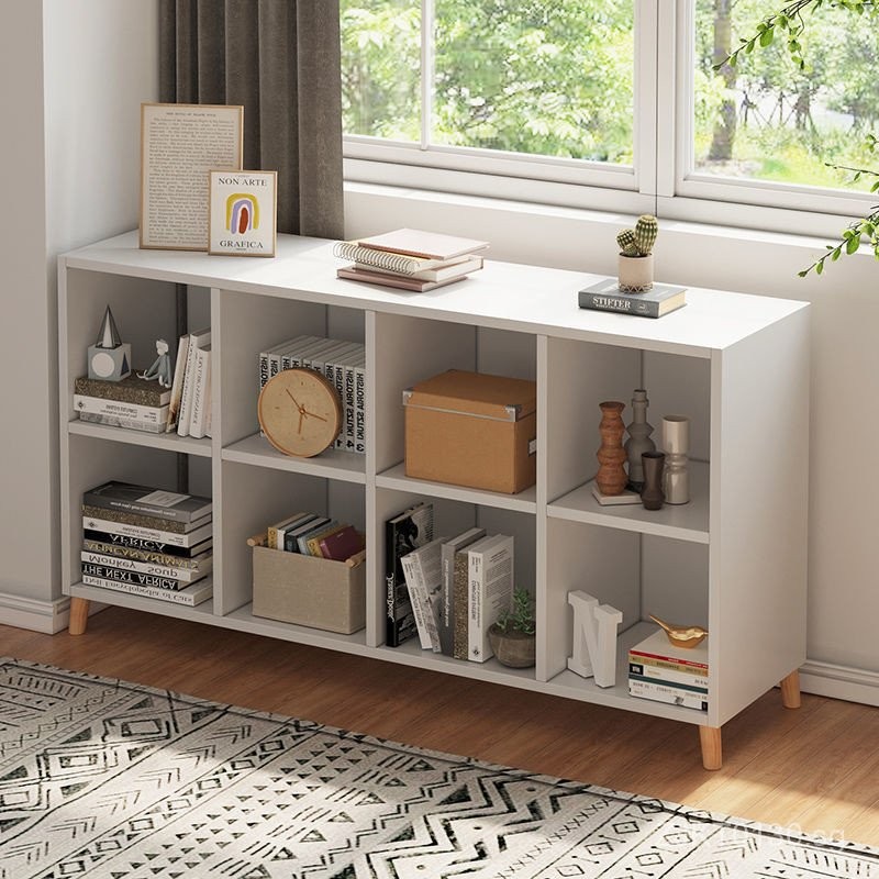 Display Stand Short Bookcase Cabinet Rack Classroom Grid Cabinet ...