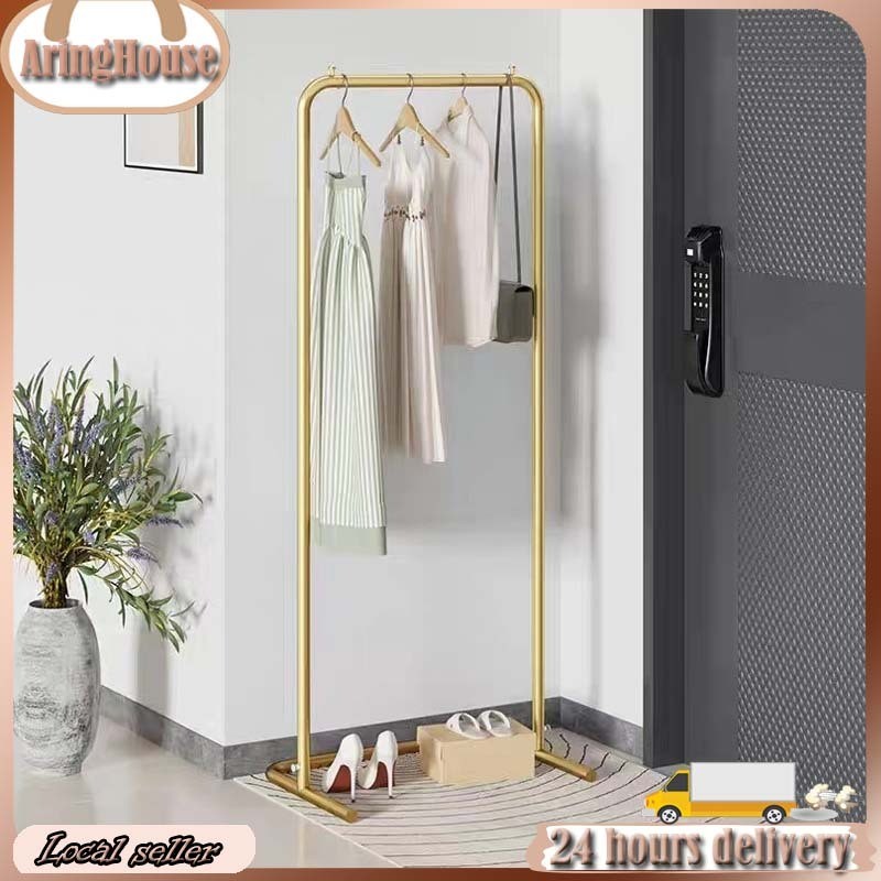 Hot Sale Simple Clothes Rack Home Bedroom Coat Rack Indoor Balcony ...