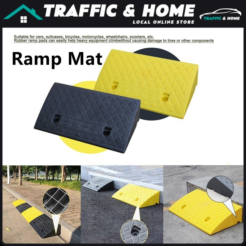 Heavy Duty Car Ramp Mat Motorcycle Wheelchair Ramp Mat Curb Ramp Mat ...