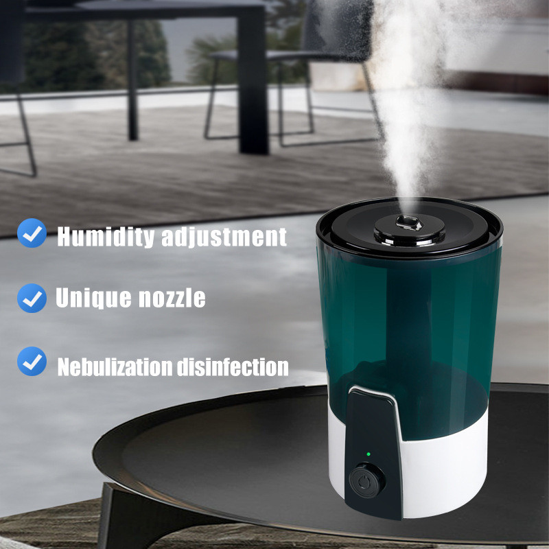 Home Ultrasonic Mute Heavy Fog Humidifier Office Room Desktop Home ...