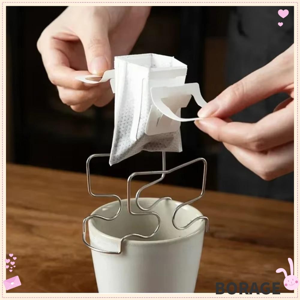 BORAG Coffee Cup Dripper Baskets, Reusable Portable Coffee Filter Paper ...
