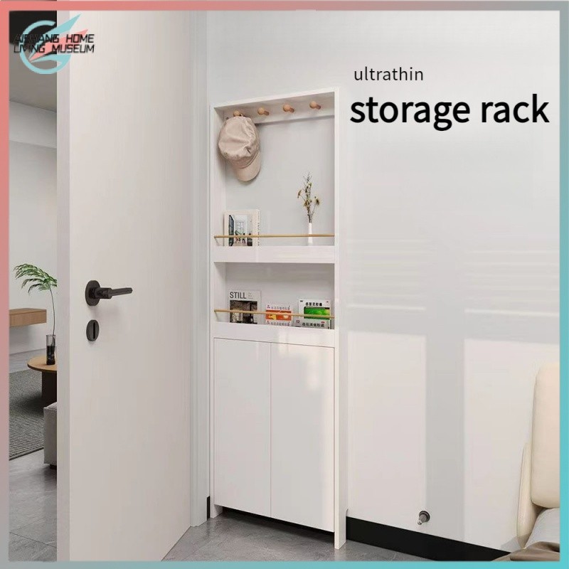 Behind the Door Rack Gap Ultra-Thin Bookshelf Coat Rack Bedroom Storage ...
